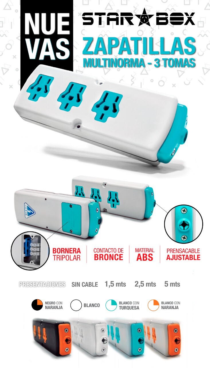 Fabrica de Productos Electricos,Cajas Termicas,Zona Oeste,Enchufes,adaptadores,cables,zapatillas ...