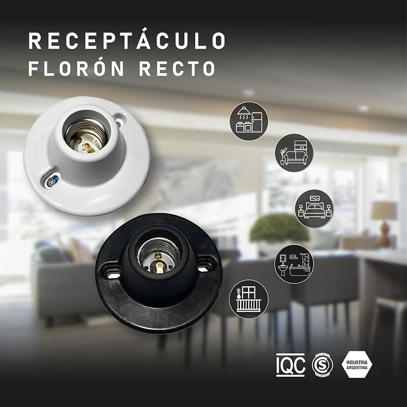 RECEPTACULO FLORON RECTO Fabricantes Argentina Zona Oeste Ramos Mejia ...